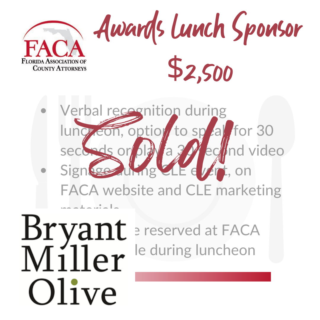 2022 FACA Annual CLE Sponsorships - Work With Counties